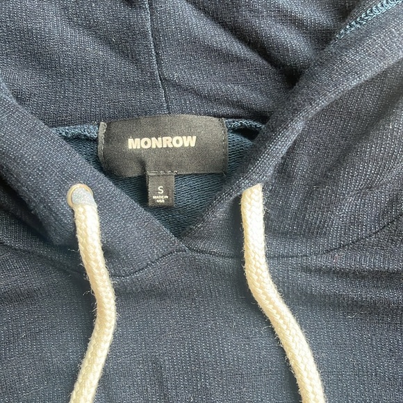 Monrow | Dresses | Nwot Monrow Supersoft Double Layer Hoody Dress In ...